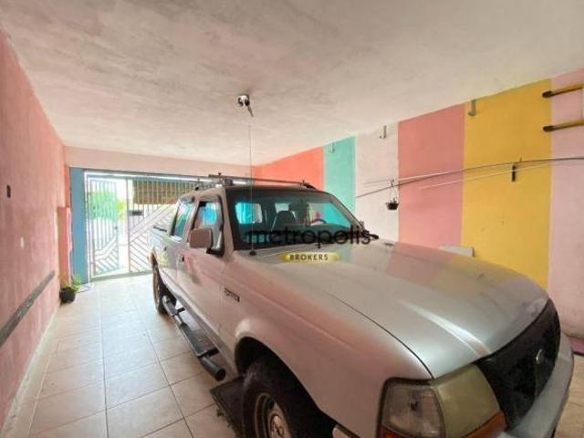 Sobrado à venda, 200 m² por R$ 690.000,00 Parque Erasmo Assunção Santo André/SP