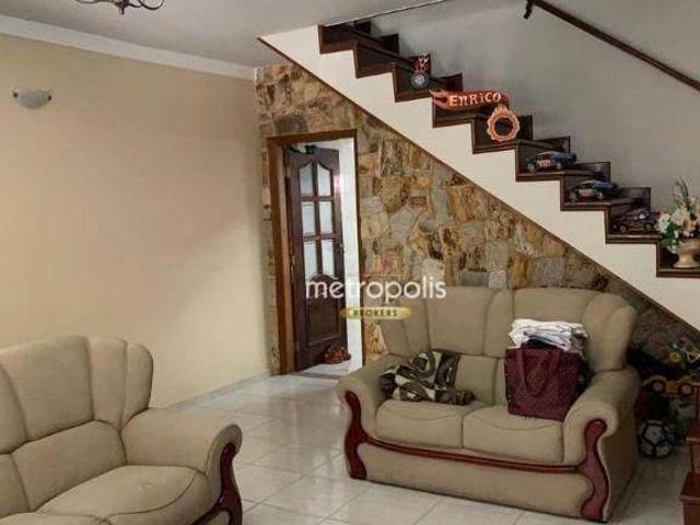 Sobrado à venda, 217 m² por R$ 924.000,00 Barcelona São Caetano do Sul/SP