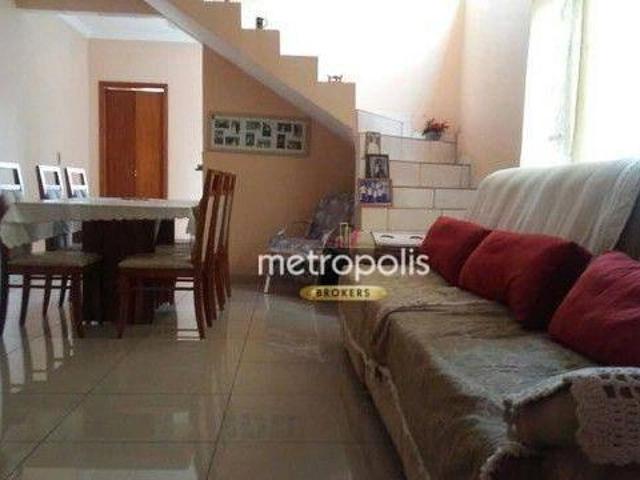 Sobrado à venda, 219 m² por R$ 451.100,00 Jardim Santa Cristina Santo André/SP