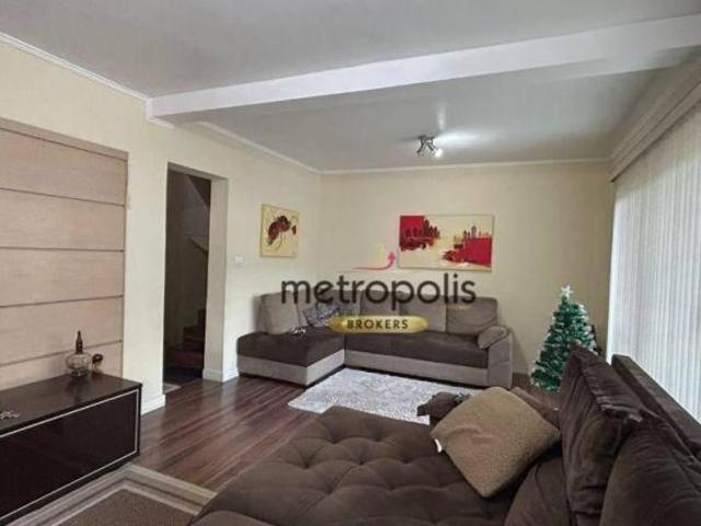 Sobrado à venda, 247 m² por R$ 851.000,00 Vila Camilópolis Santo André/SP