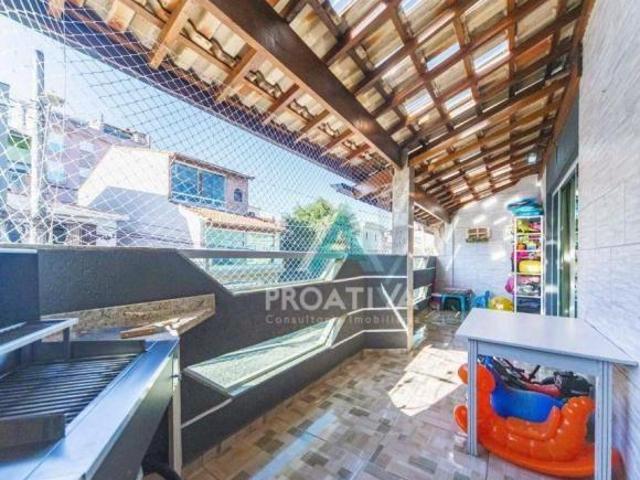 Sobrado à venda, 260 m² por R$ 650.000,07 Vila Linda Santo André/SP