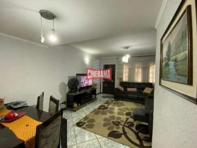 Sobrado à venda, 2 quartos, 2 vagas, Campestre Santo André/SP