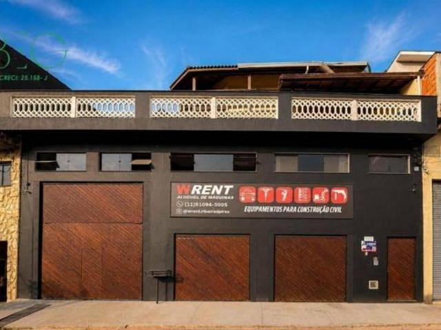 Sobrado à venda, 379 m² por R$ 855.000,00 Pastoril Ribeirão Pires/SP
