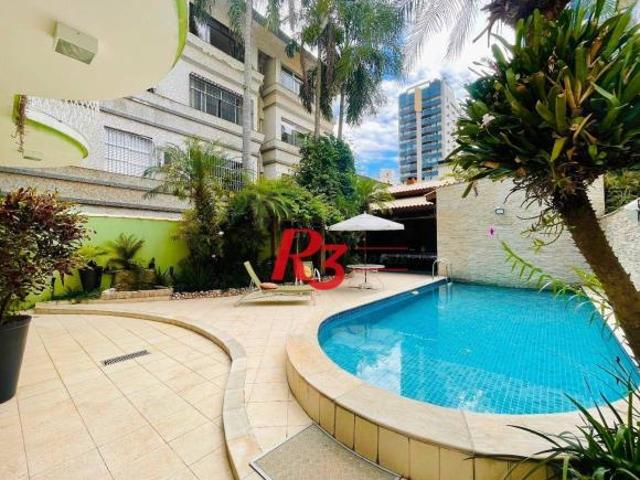 Sobrado à venda, 457 m² por R$ 6.500.000,00 Gonzaga Santos/SP