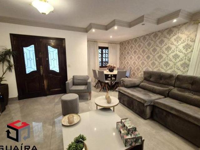 Sobrado à venda 4 quartos 3 suítes 3 vagas Santa Maria Santo André SP