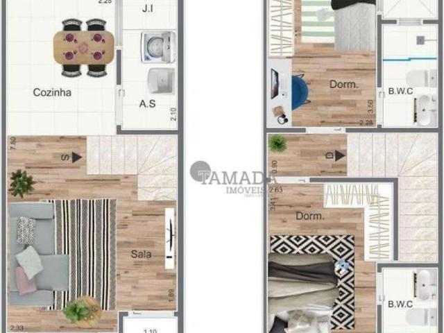 Sobrado à venda, 75 m² por R$ 420.000,00 Vila Ré São Paulo/SP