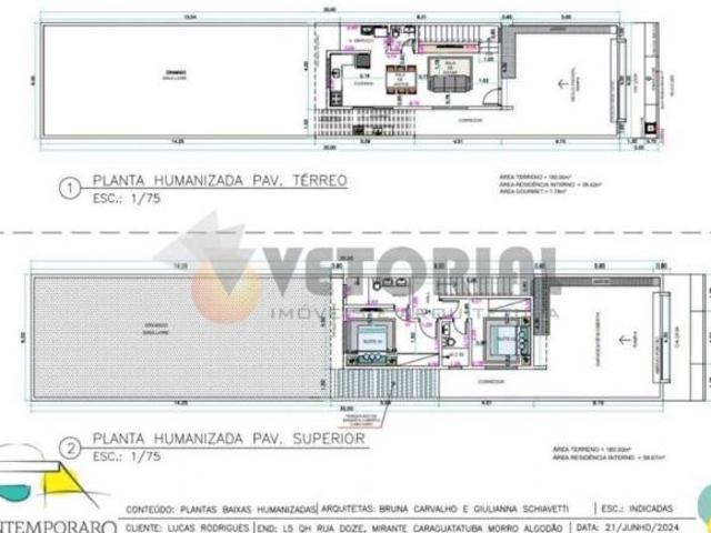 Sobrado à venda, 88 m² por R$ 460.000,00 Morro do Algodão Caraguatatuba/SP