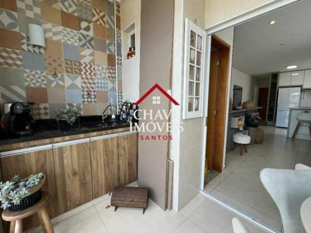 Sobrado à venda, 90 m² por R$ 870.000,00 Embaré Santos/SP