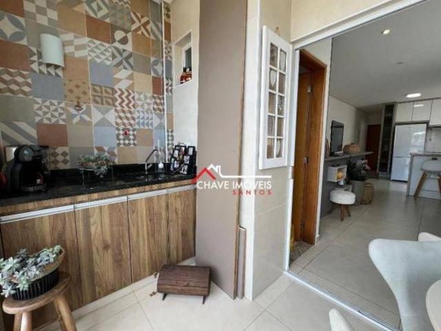 Sobrado à venda, 90 m² por R$ 870.000,00 Embaré Santos/SP