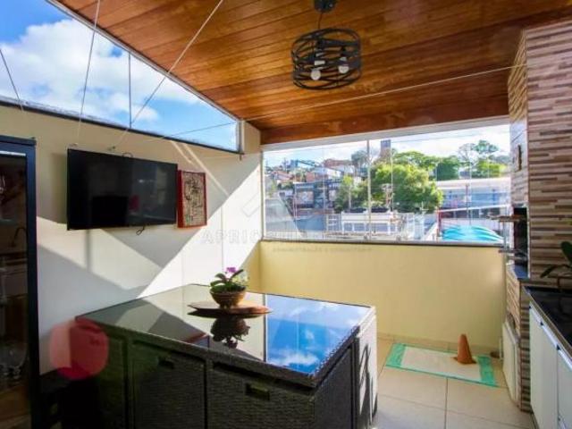 Sobrado à venda com 03 Quartos, 165m² por R$ 900.000 Vila Linda Santo André/SP