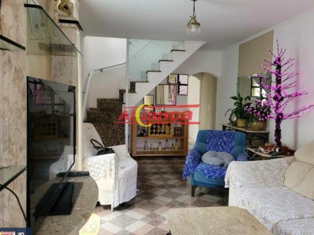Sobrado a venda com 3 dormitórios, sendo 1 suíte 275m² | Parque Continental II Guarulhos