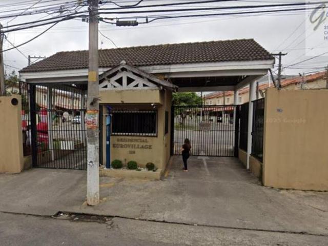 Sobrado á venda Condominio Eurovillage, 2 quartos, 2 vagas, Financia