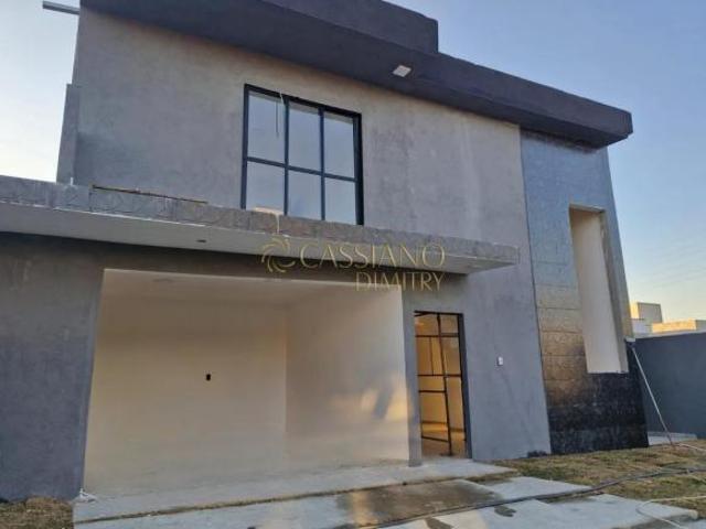 Sobrado à venda de 204m² | 03 dormitórios, sendo suítes e 04 vagas de garagem | Condominío Reserva R