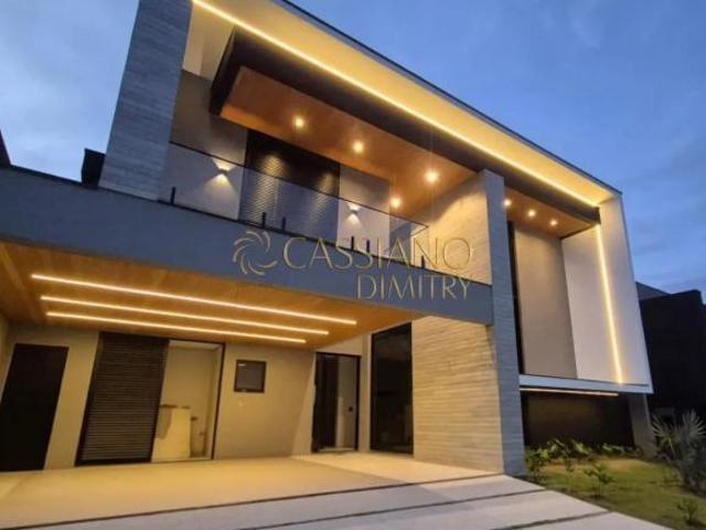 Sobrado à venda de 486m² | 04 dormitórios, sendo suítes e 03 vagas de garagem | Condomínio Vivant |