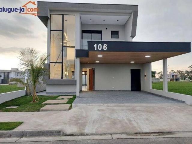 Sobrado à Venda em Condomínio Fechado no Jardim das Flores com 3 suítes e 208 metros