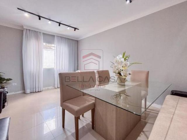 Sobrado a venda em Condomínio Mobiliada 110 m², 2 suítes e 3 vagas Vila Bela