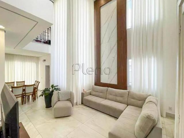 Sobrado à venda em Campinas, Alphaville Campinas, com 4 suítes, com 300 m², Resi