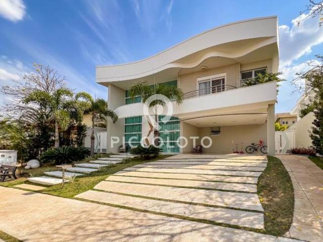 Sobrado à venda em Campinas, Alphaville Dom Pedro, com 4 suítes, com 450 m²
