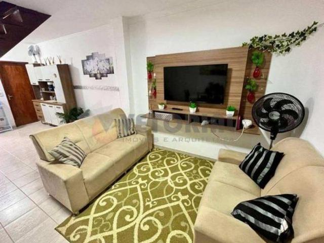 Sobrado à venda em Caraguatatuba, Martim de Sá, com 2 quartos, 69m²