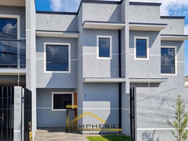 sobrado à venda em Curitiba PR: Casa com 3 quartos, 1 sala, 1 banheiro, 1 vaga de garagem no bairro