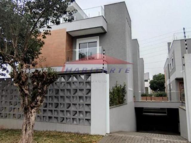 Sobrado à venda em Curitiba PR, bairro Mossunguê: 3 quartos, sendo 1 suíte, 2 salas, 3 banheiros, 3