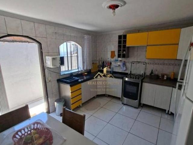 Sobrado à venda em Guaianazes, 3 quartos, churrasqueira, 2 vagas