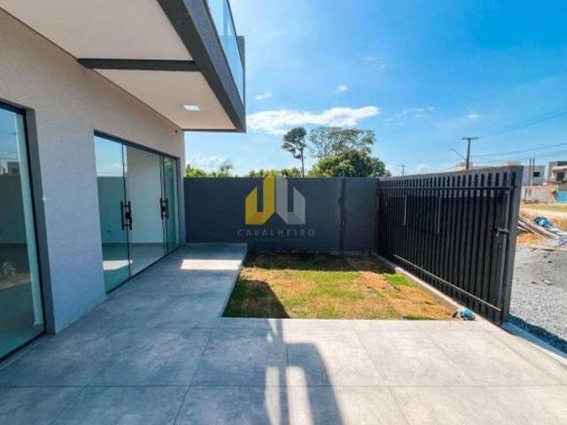 Sobrado à venda em Guaratuba, Nereidas, com 3 quartos