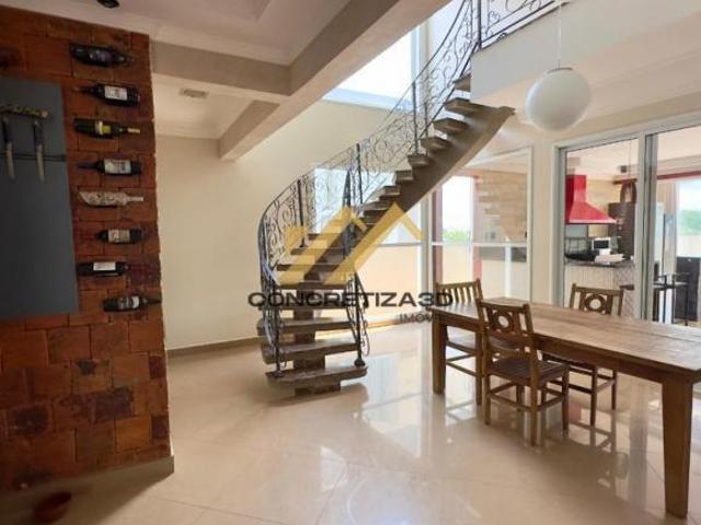 Sobrado à venda em Indaiatuba, Jardim Residencial Helvétia Park I, com 3 suítes, com 405 m²