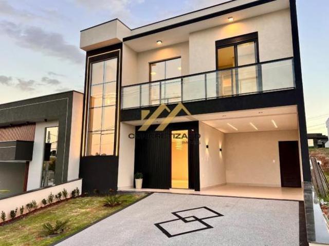 Sobrado à venda em Indaiatuba, Loteamento Park Gran Reserve, com 3 suítes, com 195 m²