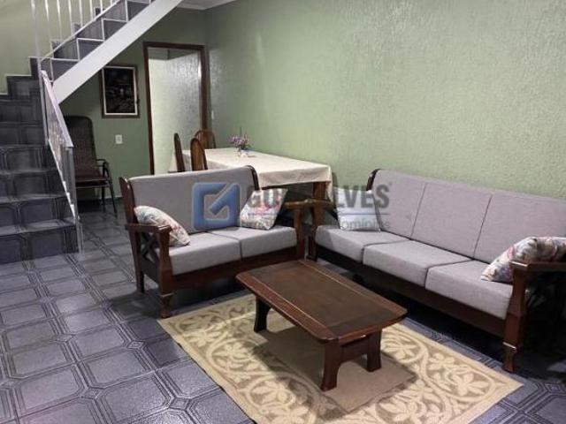 Sobrado à venda em Santo André – Vila Progresso, 3 Quartos, 2 Vagas