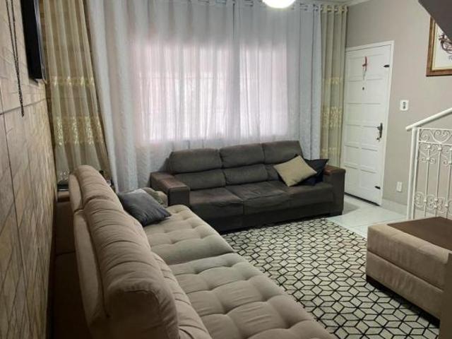 Sobrado à venda em Santo André, Vila Suíça Com Churrasqueira e Hidromassagem R