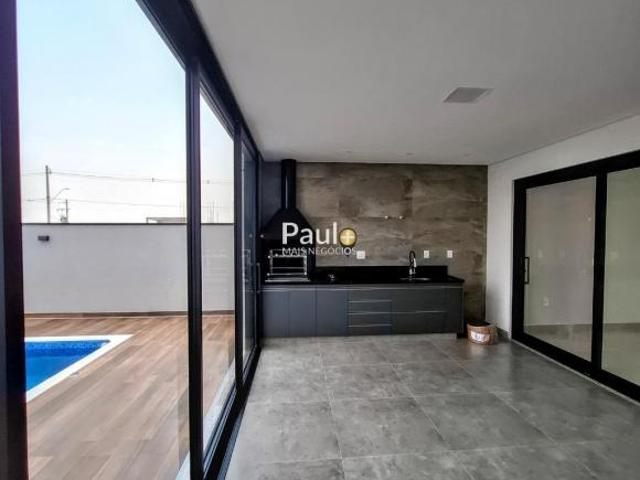 Sobrado à venda em Paulínia, Santorini Residencial Club, com 4 suítes, com 260 m²