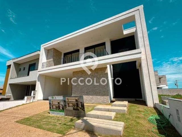 Sobrado à venda em Paulínia, Parque Brasil 500, com 3 suítes, com 262.64 m², Residencial Santorini