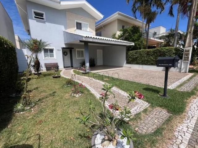 Sobrado à venda em Paulínia, Parque Brasil 500, com 3 quartos, com 250 m², Reserva Real Home Resort
