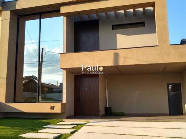 Sobrado à venda em Paulínia, residencial figueira branca, com 3 suítes, com 330 m²