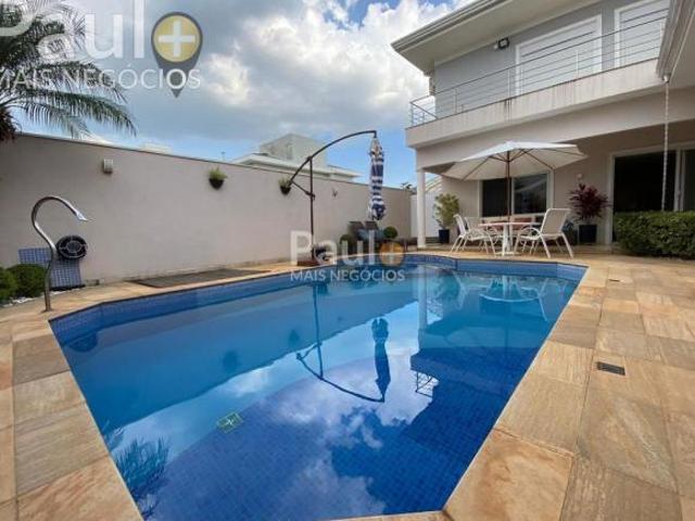 Sobrado à venda em Paulínia, Residencial Villa Lobos, com 4 suítes, com 427 m²