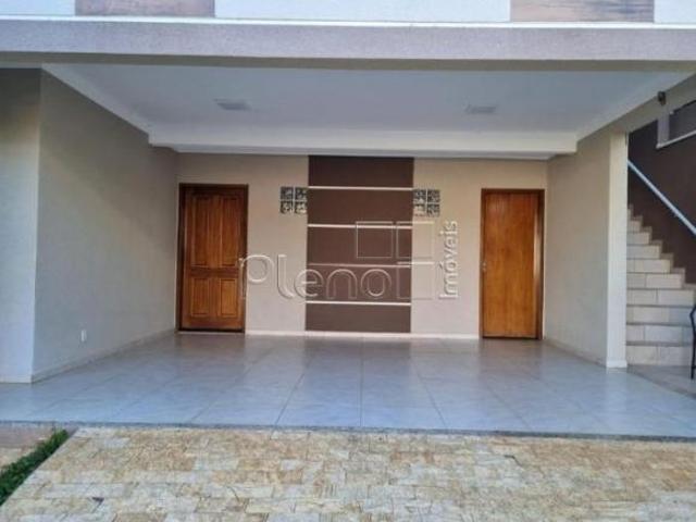 Sobrado à venda em Valinhos, Condominio Residencial Sao Lourenco, com 4 quartos