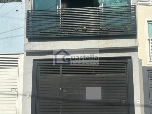 Sobrado à venda em Vila Camilopolis, Santo André: 130m², 3 dormitórios, 1 suí.