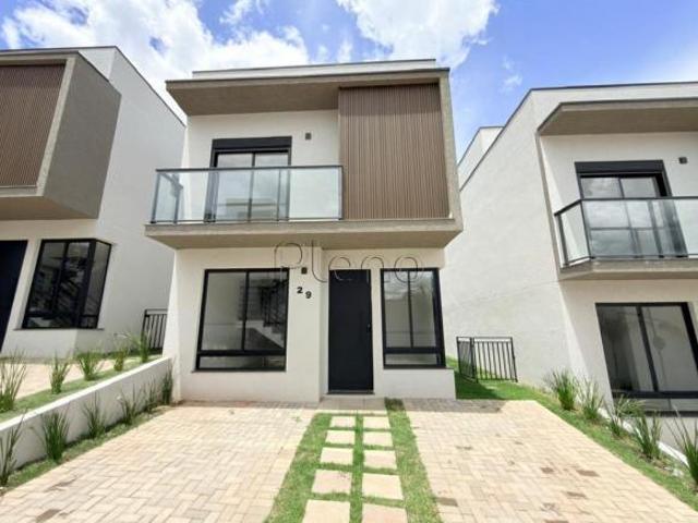Sobrado à venda em Vinhedo, Cachoeira, com 3 suítes, com 170 m², Mont Blanc Village