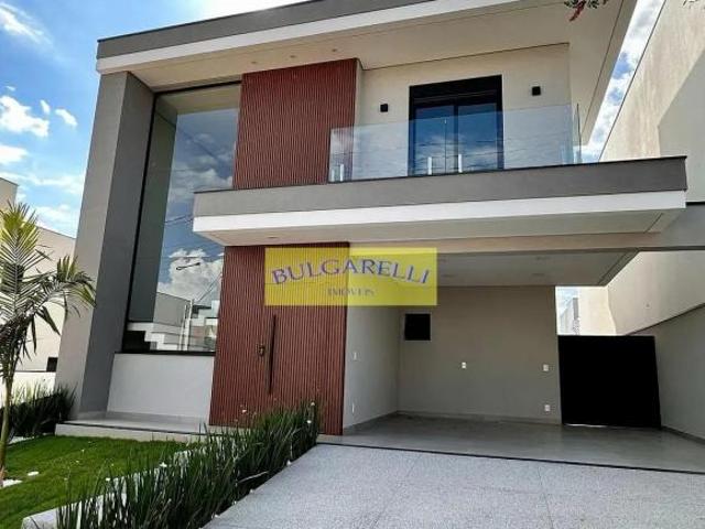 Sobrado à venda Fino Acabamento 3 Suites, 4 Vagas Condominio Reserva Ermida, Jardim Ermida I, Jundi