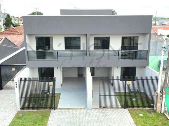 SOBRADO EM CONDOMÍNIO À VENDA EM CURITIBA NO BAIRRO ALTO BOQUEIRÃO COM 3 QUARTOS, SUÍTE E JARDIM