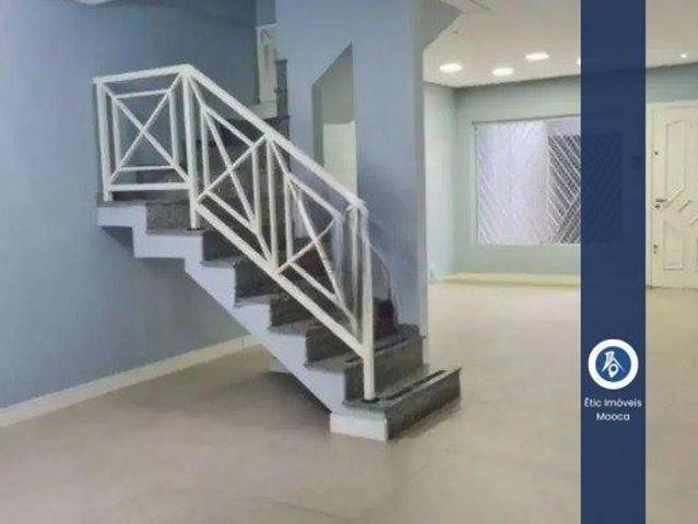 Sobrado à Venda no Bairro da Mooca com 123m²