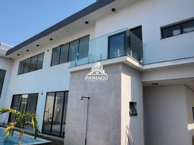 Sobrado à Venda no Florais do Valle | 4 Suítes | Piscina | Energia Solar