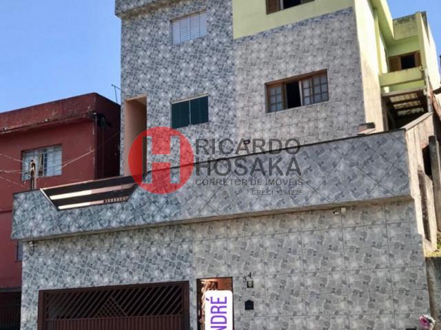 Sobrado a venda no Jardim Aclimação Santo André 6 Dorms