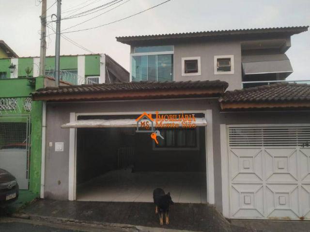 Sobrado a venda no Jardim Bela Vista Guarulhos 3 Dorms