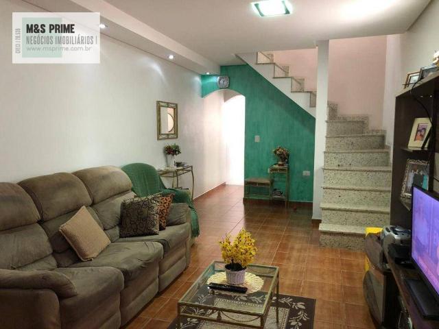Sobrado a venda no Jardim Las Vegas Santo André 3 Dorms