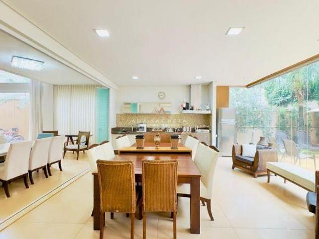 Sobrado à venda no Quinta do Golfe Residencial,com 4 suítes, elevador panorâmico