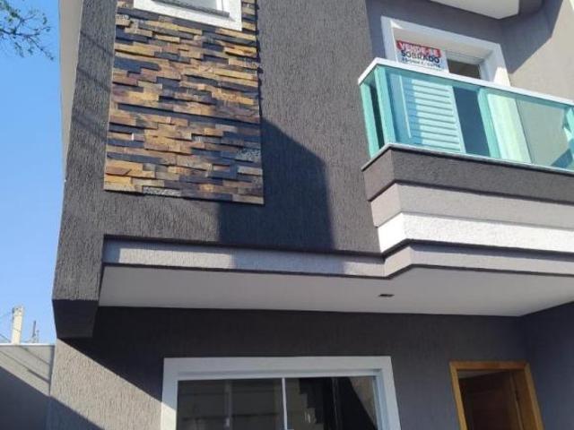 Sobrado à venda em Santo André SP, Vila Lucinda: 3 quartos, 1 suíte, 3 banheiros, 2 vagas, 75m². Con