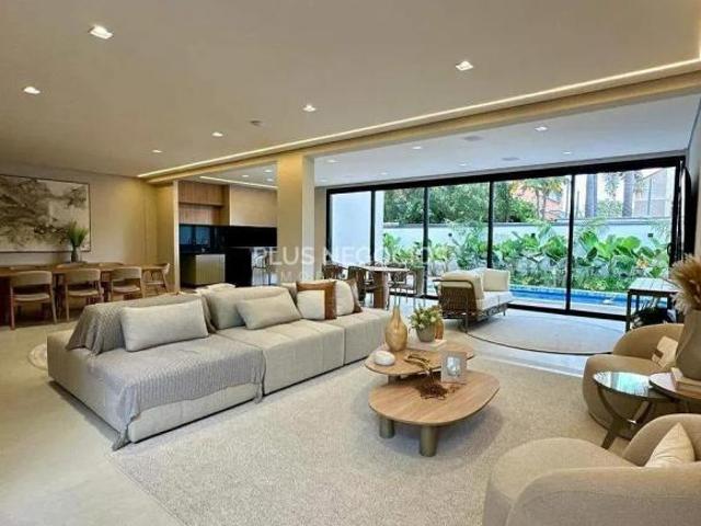 Sobrado Alto Padrão Mobiliado À Venda Alphaville Nova Esplanada 3 4 suítes 418 m²