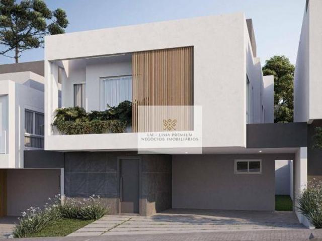 Sobrado Alto Padrão no Ecoville | Atmos Residencial | 3 Suítes | Condomínio Exclusivo